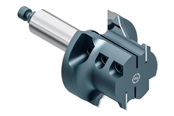 Cutter with profile and reversible knives – Micor Tooling